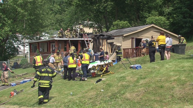 Firefighters rescue alligator during Brownsville house fire - Herald ...